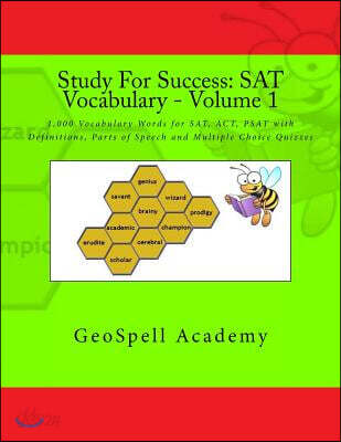 Study for Success: SAT Vocabulary - Volume 1: 1,000 Vocabulary Words ...