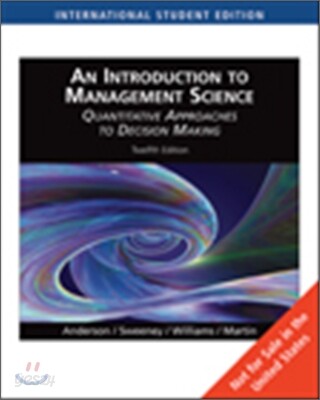 An Introduction to Management Science, 12/E - 예스24