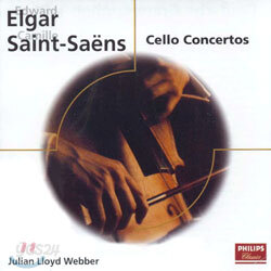 ElgarㆍSaint-Saens : Cello Concertos : Juliann Lloyd WebberㆍYan Pascal ...