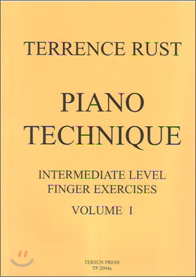 TERRENCE RUST PIANO TECHNIQUE INTERMEDIATE LEVEL FINGER EXERCISES ...