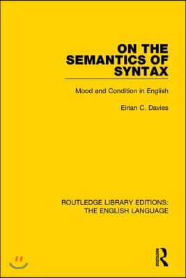 On the Semantics of Syntax - 예스24