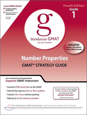 Number Properties GMAT Strategy Guide - 예스24