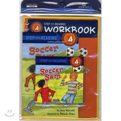 Step Into Reading 4 : Soccer Sam (Book+CD+Workbook) - 사락리뷰