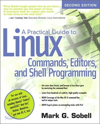 A Practical Guide to Linux Commands, Editors, and Shell Programming - 예스24