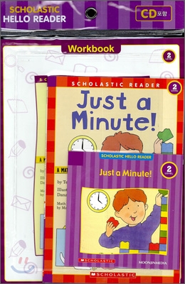 Scholastic Hello Reader Level 2-16 : Just a Minute! (Book+CD+Workbook ...
