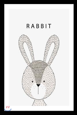 Rabbit: Blank Pages Sketchbook 6 X 9 Notebook for Sketching and Writing ...