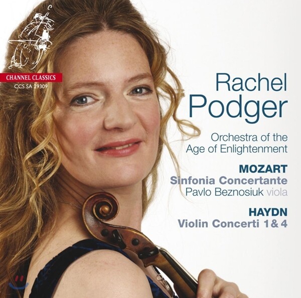 Rachel Podger 모차르트: 신포니아 콘체르탄테 / 하이든: 바이올린 협주곡 (Mozart: Sinfonia ...