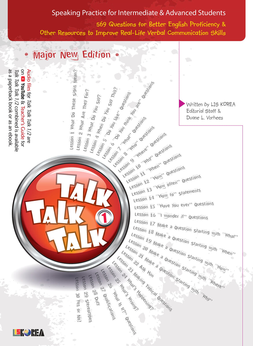 Talk Talk Talk 1 : Student Book - 예스24