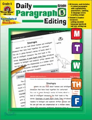 Daily Paragraph Editing, Grade 5 Teacher Edition | Evan-Moor ...