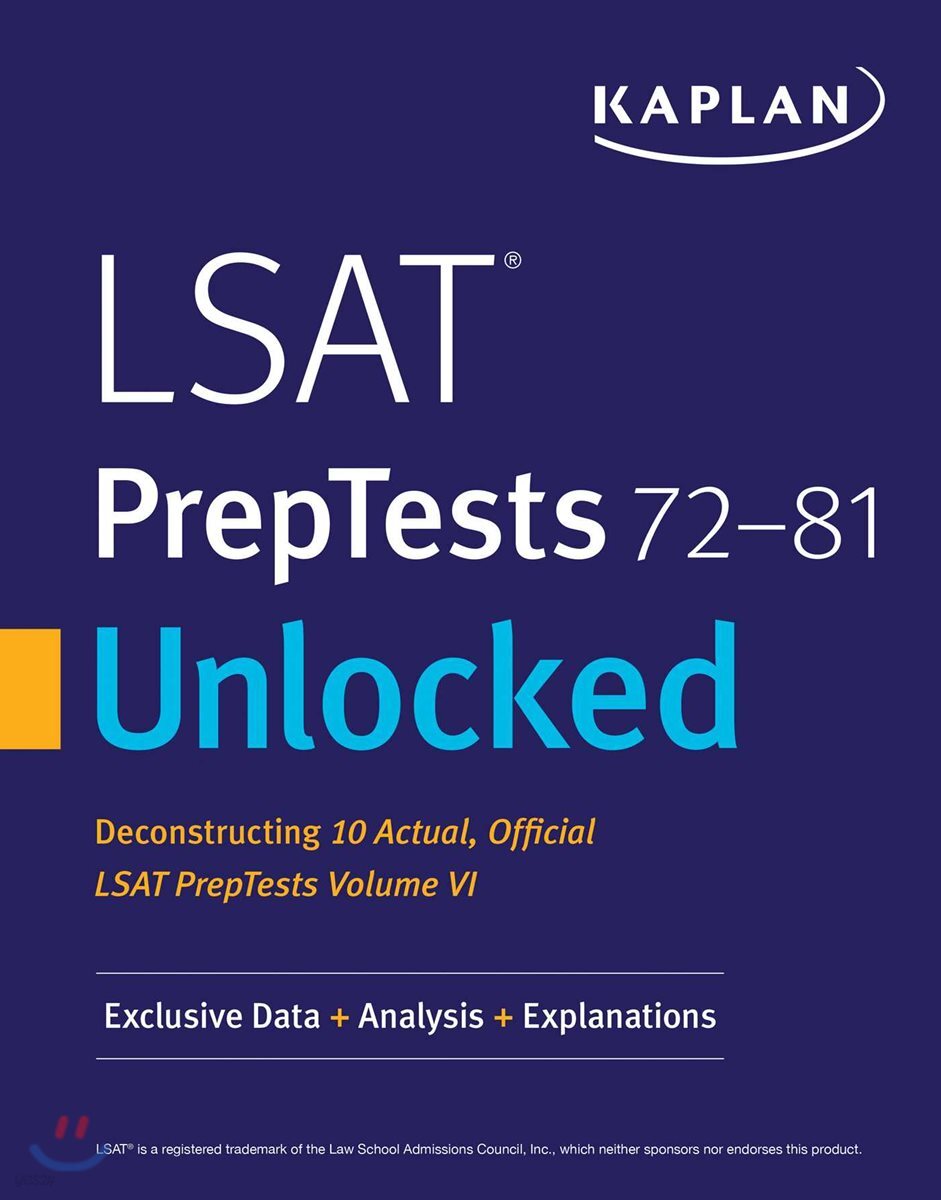 LSAT PrepTests 72-81 Unlocked - YES24