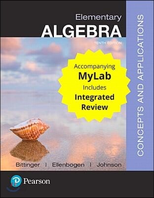Elementary Algebra: Concepts and Applications with Integrated Review ...