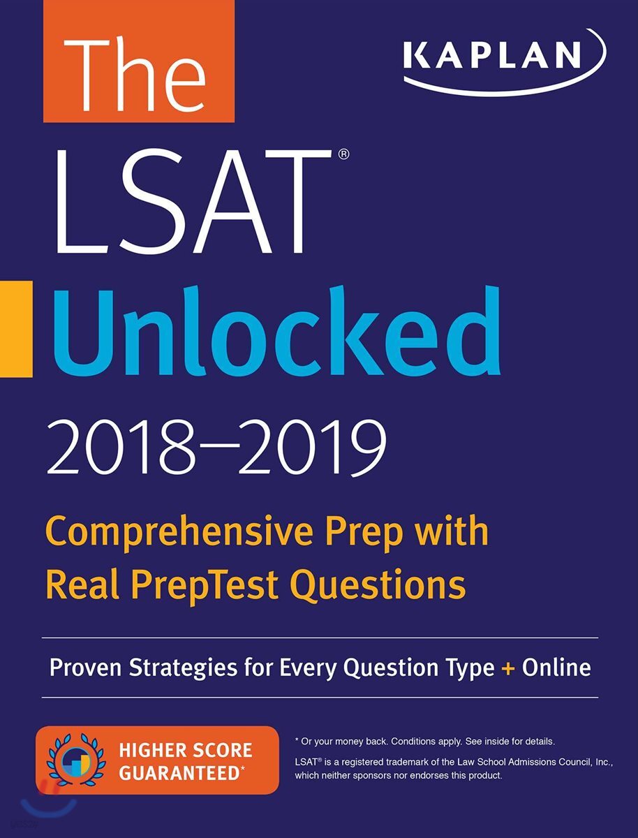 Kaplan LSAT Unlocked 2018-2019 - YES24