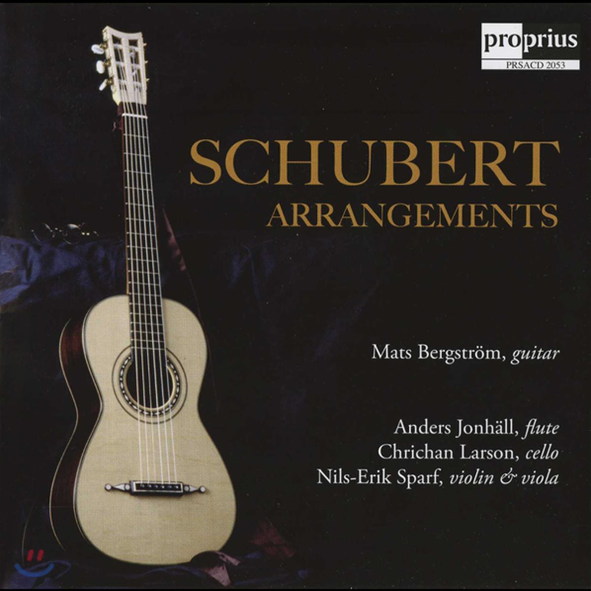Mats Bergstrom 슈베르트: 아르페지오네 소나타 [기타 연주반] (Schubert: Arrangements) - 예스24