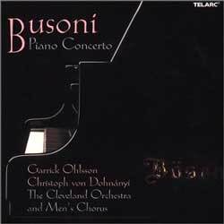Busoni : Concerto in C Major For Piano And Orchestra : OhlssonㆍDohnanyi ...