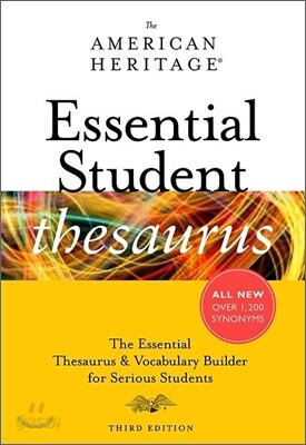 The American Heritage Essential Student Thesaurus - 예스24