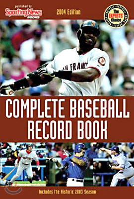 Complete Baseball Record Book, 2004 Edition - 예스24