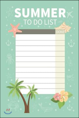 Summer to Do List: Summer to Do List for Girls and Boys: Summer Bucket ...