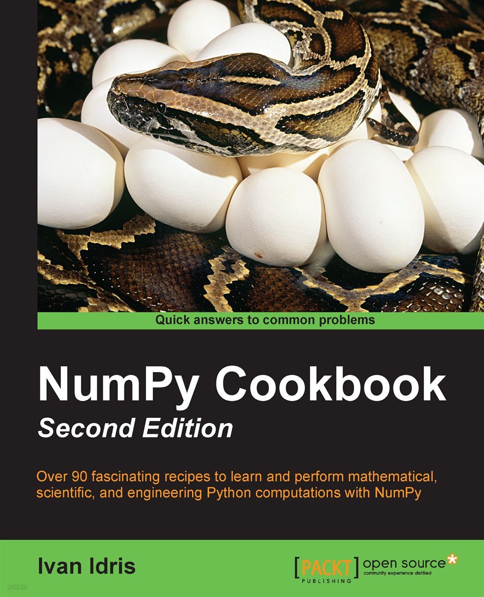 [전자책] NumPy Cookbook - Second Edition - 예스24