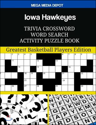 Iowa Hawkeyes Trivia Crossword Word Search Activity Puzzle Book ...