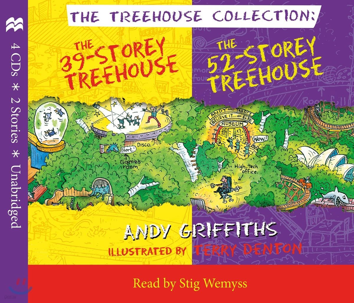 The 39-Storey & 52-Storey Treehouse CD Set - 예스24