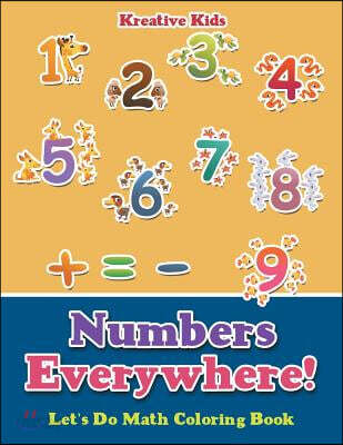 Numbers Everywhere! Let's Do Math Coloring Book - 예스24