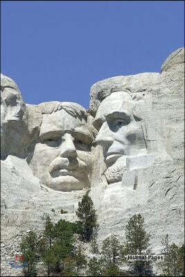 Journal Pages: - Mount Rushmore (Unruled), 6" x 9", Classic Notebook ...