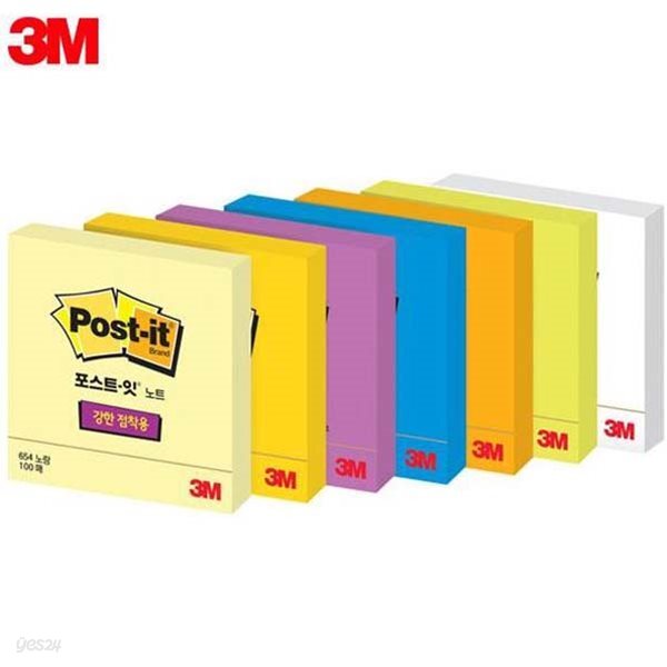 [알앤비]3M 포스트잇 슈퍼스티키 강한접착용 SSN 654 - 예스24