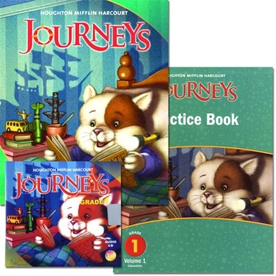 Journeys Grade 1.1 Set : Student Edition + Practice Book + Audiotext CD ...
