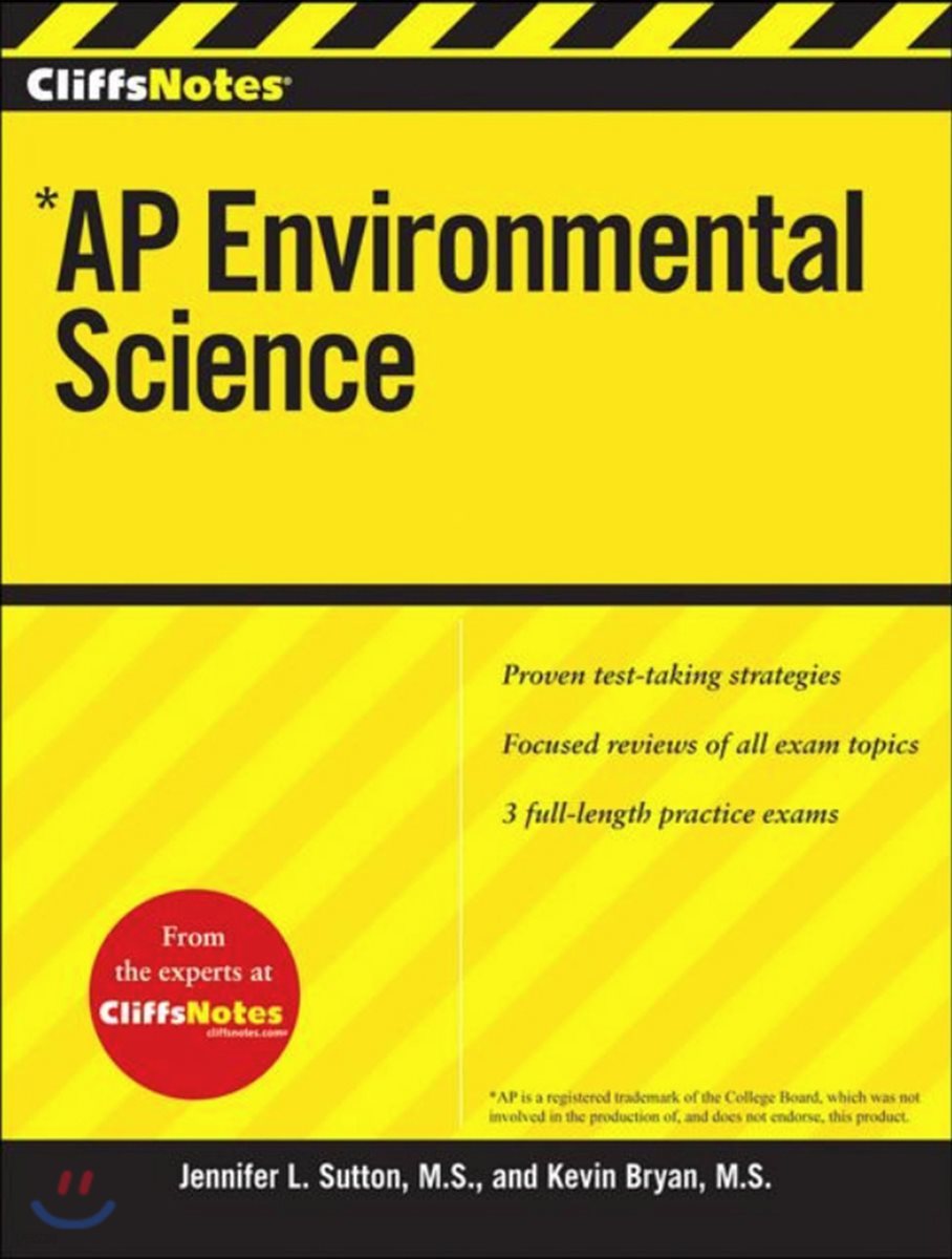 CliffsNotes AP Environmental Science - 예스24
