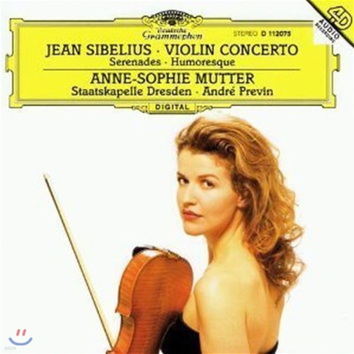[중고] Anne-Sophie Mutter, Andre Previn / Sibelius: Violin Concerto,Op.47 ...