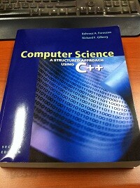 [중고샵] Computer science a structured approach using C++ second edition ...