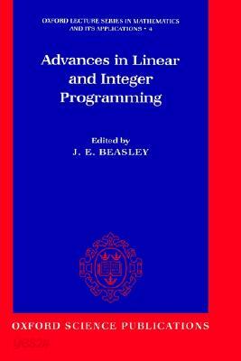 Advances in Linear and Integer Programming - 예스24