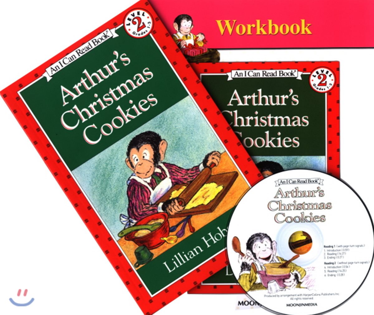 [I Can Read] Level 2-23 : Arthur's Christmas Cookies (Workbook Set ...