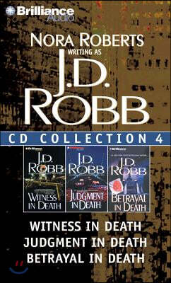 J. D. Robb CD Collection 4: Witness in Death, Judgment in Death ...