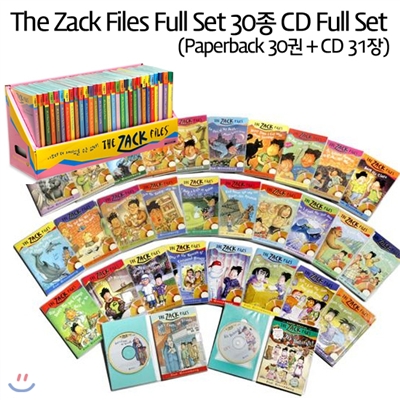 The Zack Files Full Set 30종 CD Full Set (Paperback 30권 + CD 31장) - 예스24
