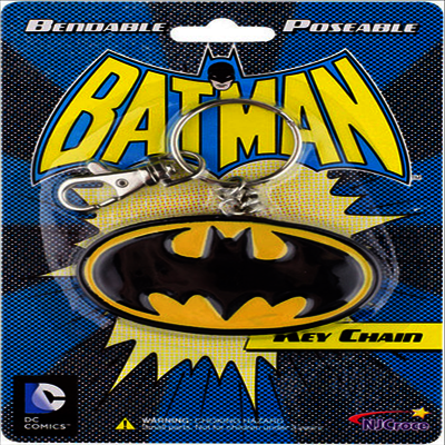 Nj Croce - (엔제이크로체)Batman Bendable Logo Keychain - YES24