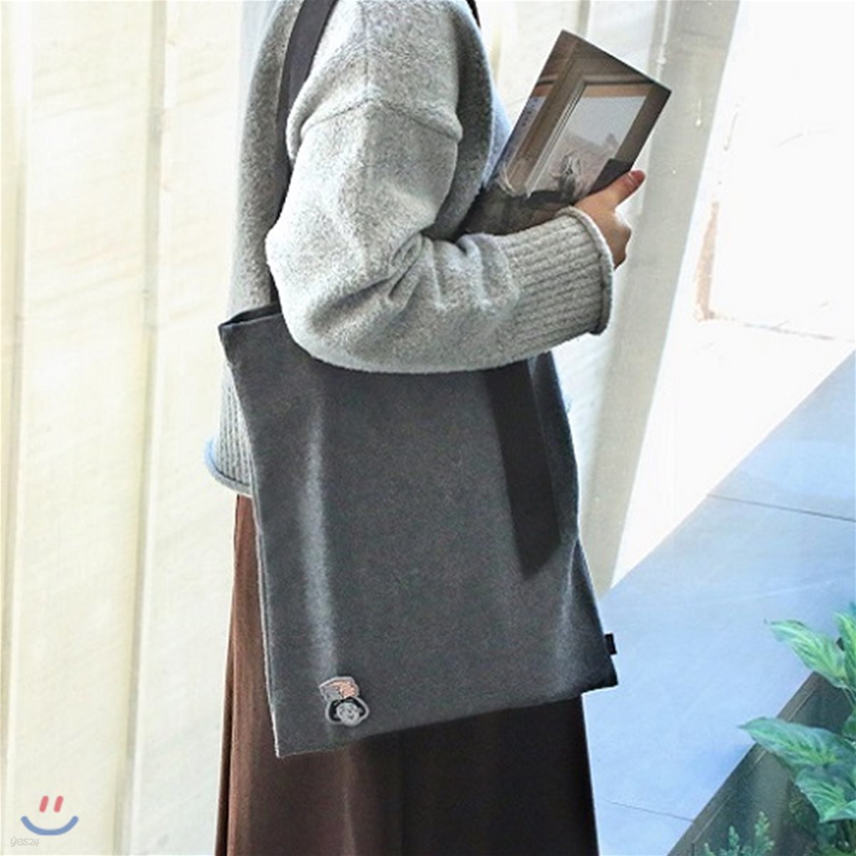 YES24 에코백 그레이 大 [F1963] - 예스24