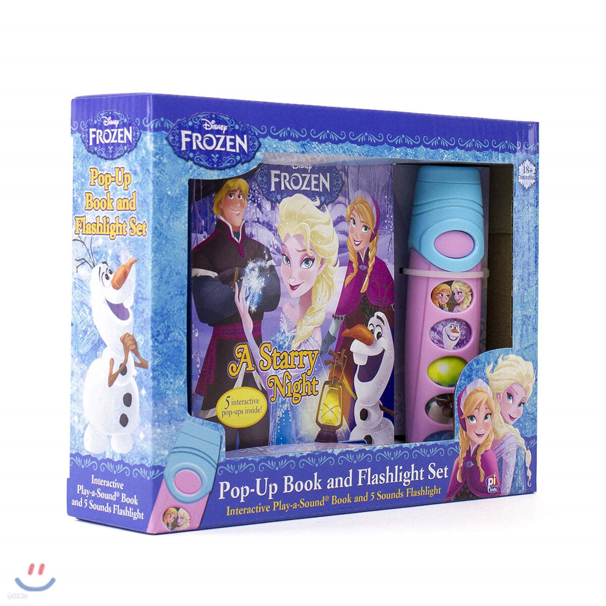 Disney Frozen: Pop-up Book and Flashlight Set - 예스24
