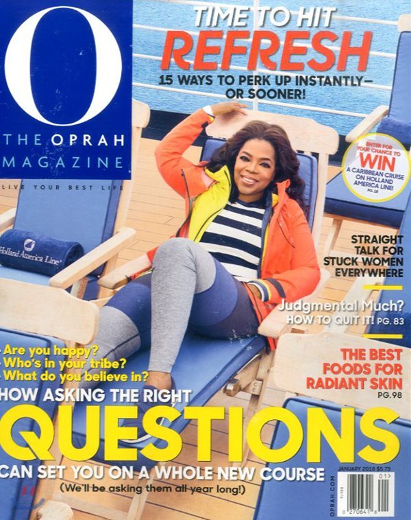 O the Oprah Magazine (월간) : 2018년 01월 - 예스24