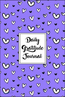 Gratitude Journal Scribbly Hearts Pattern 8: Daily Gratitude Journal ...