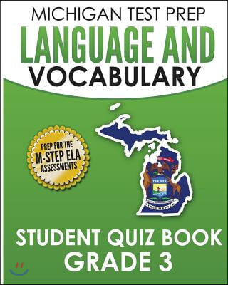 MICHIGAN TEST PREP Language & Vocabulary Student Quiz Book Grade 3 ...