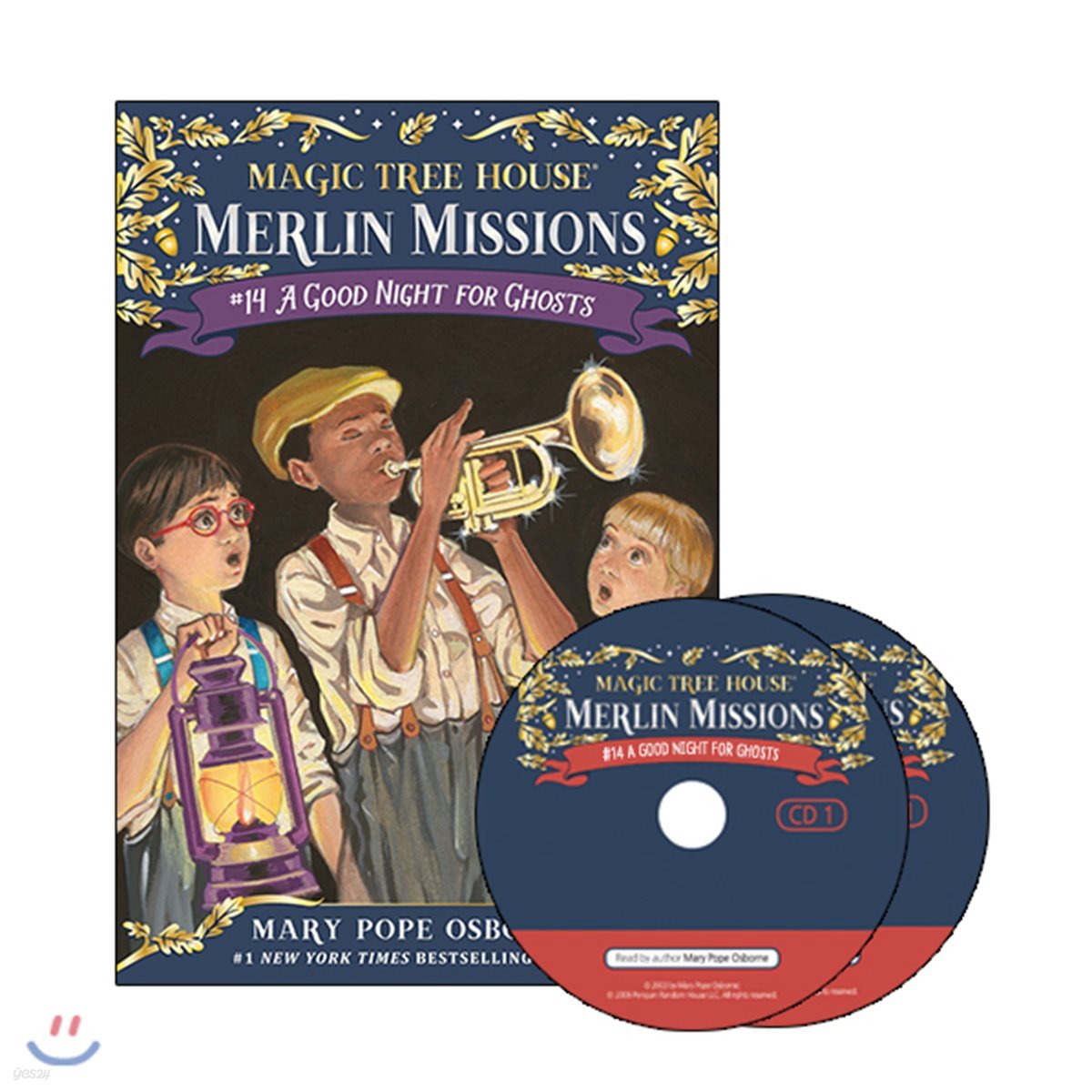 Merlin Mission #14 : A Good Night for Ghosts (Book + CD) - 예스24