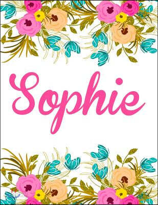 Sophie: Personalised Sophie Notebook/Journal For Writing 100 Lined ...