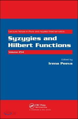 Syzygies and Hilbert Functions - 예스24