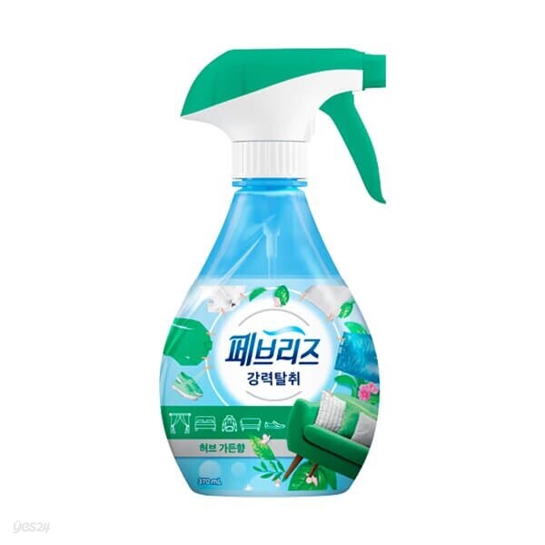 [P G] 페브리즈 스프레이 허브향 370ml - 예스24