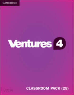 Ventures Level 4 Classroom Pack [With CD (Audio)] - 예스24