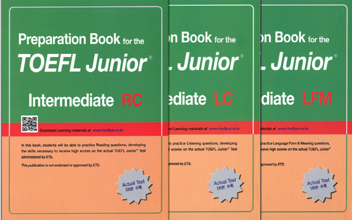 Preparation Book for the TOEFL Junior Test Intermediate Set (LC + LFM ...