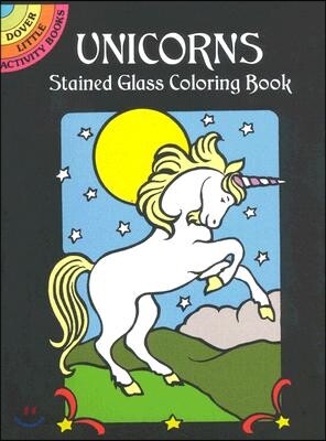 Unicorns Stained Glass Coloring Book - 예스24