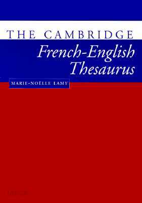The Cambridge French-English Thesaurus - 예스24