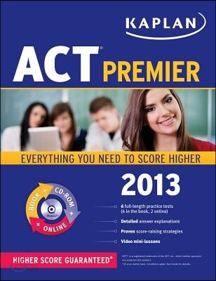 Kaplan ACT 2013 Premier with CD-ROM - 예스24